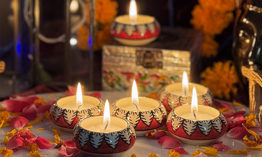 Styling with Diyas: How to Incorporate Decorative Diyas into Your Home