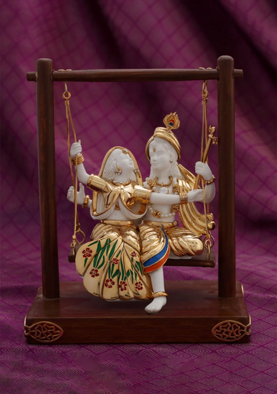 Eternal Swing Radha Krishna