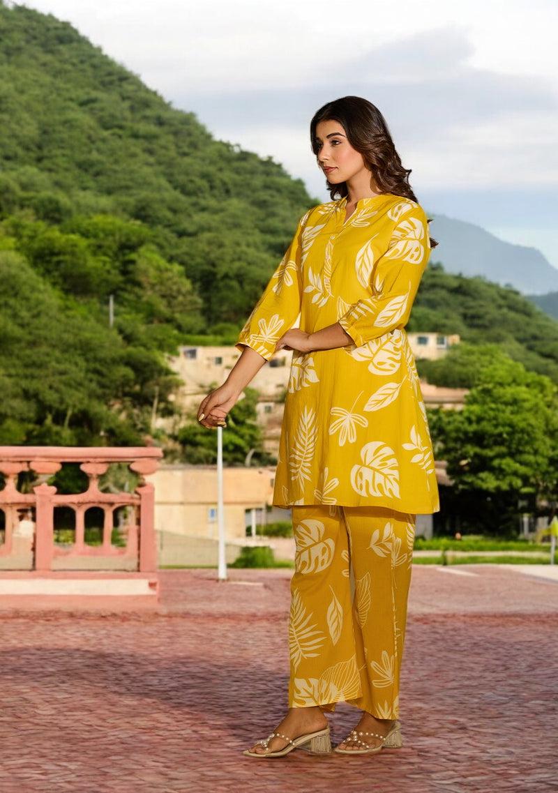 Tropic Lemon Co-ord Set