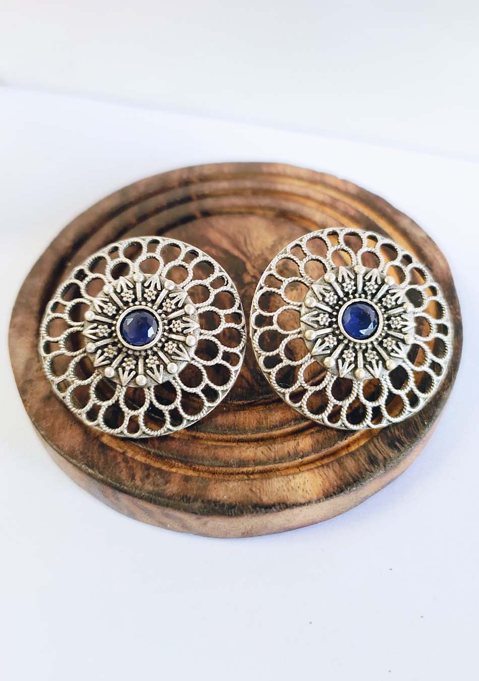 Circular Petal Studs – Aravalii