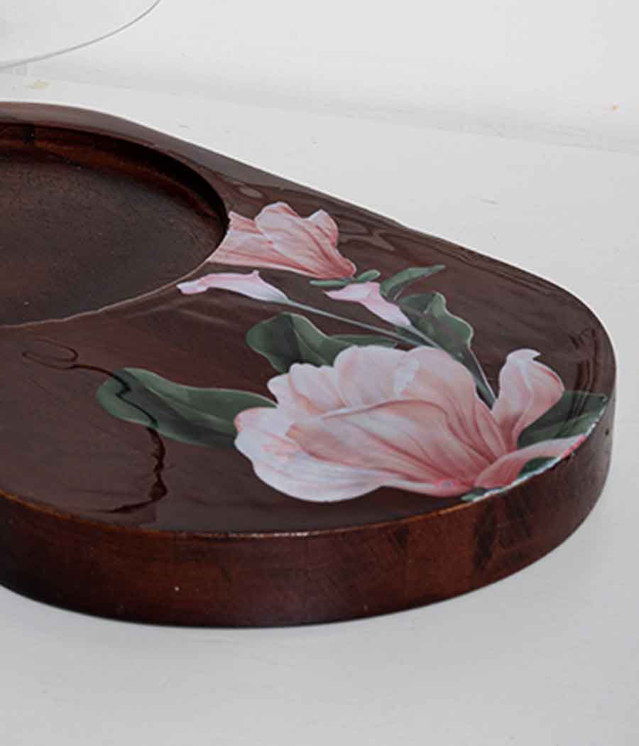 Peony Platter & Cloche